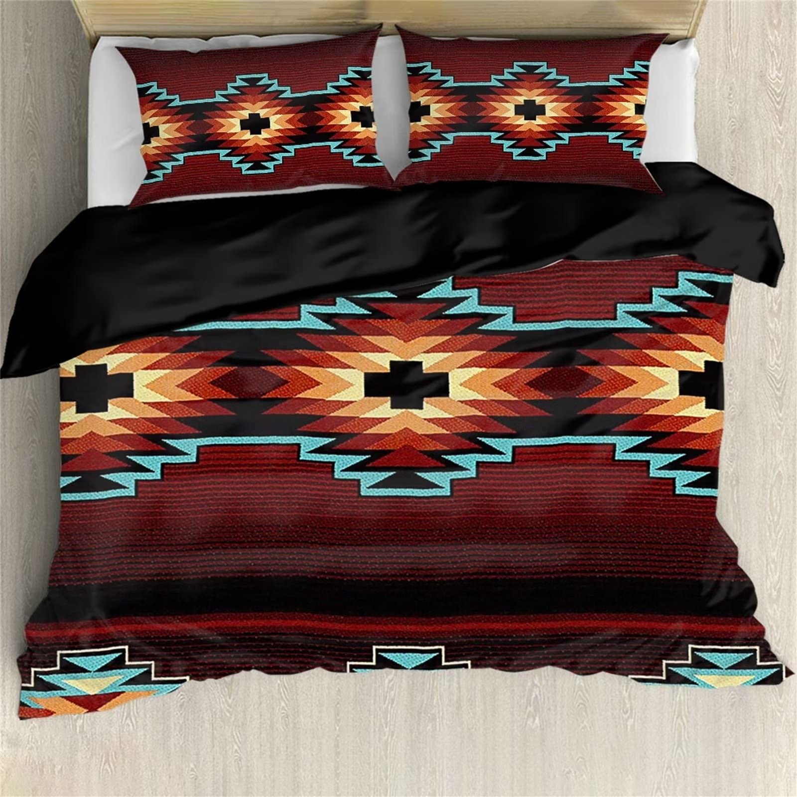 Dreaweet Aztec Southwestern Pattern Quilt Covers Native American Style ...