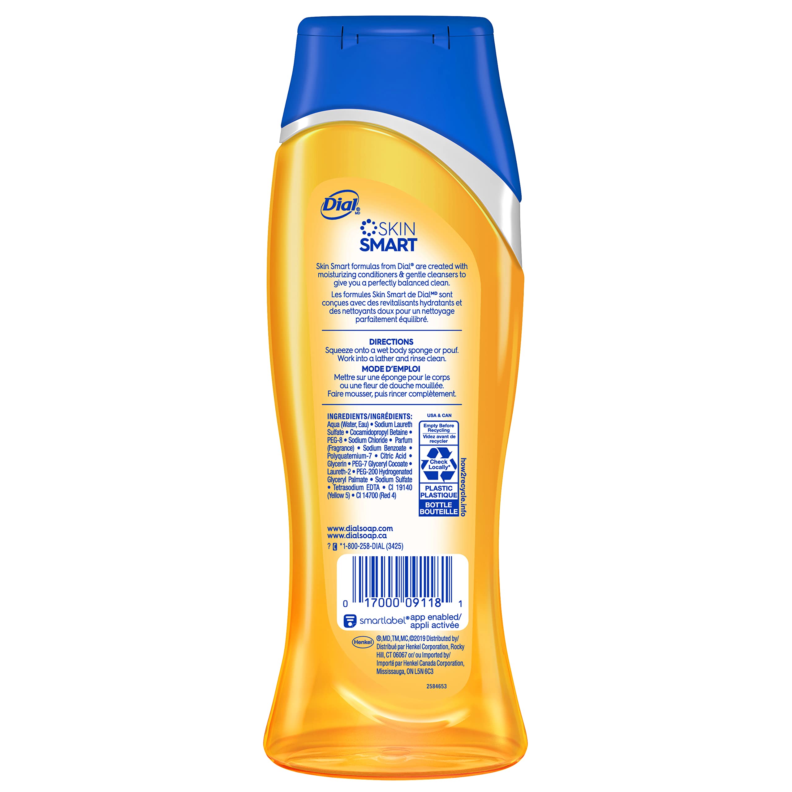Snapklik.com : Body Wash, Advanced Clean Gold, 16 Fl Oz, Pack Of 6