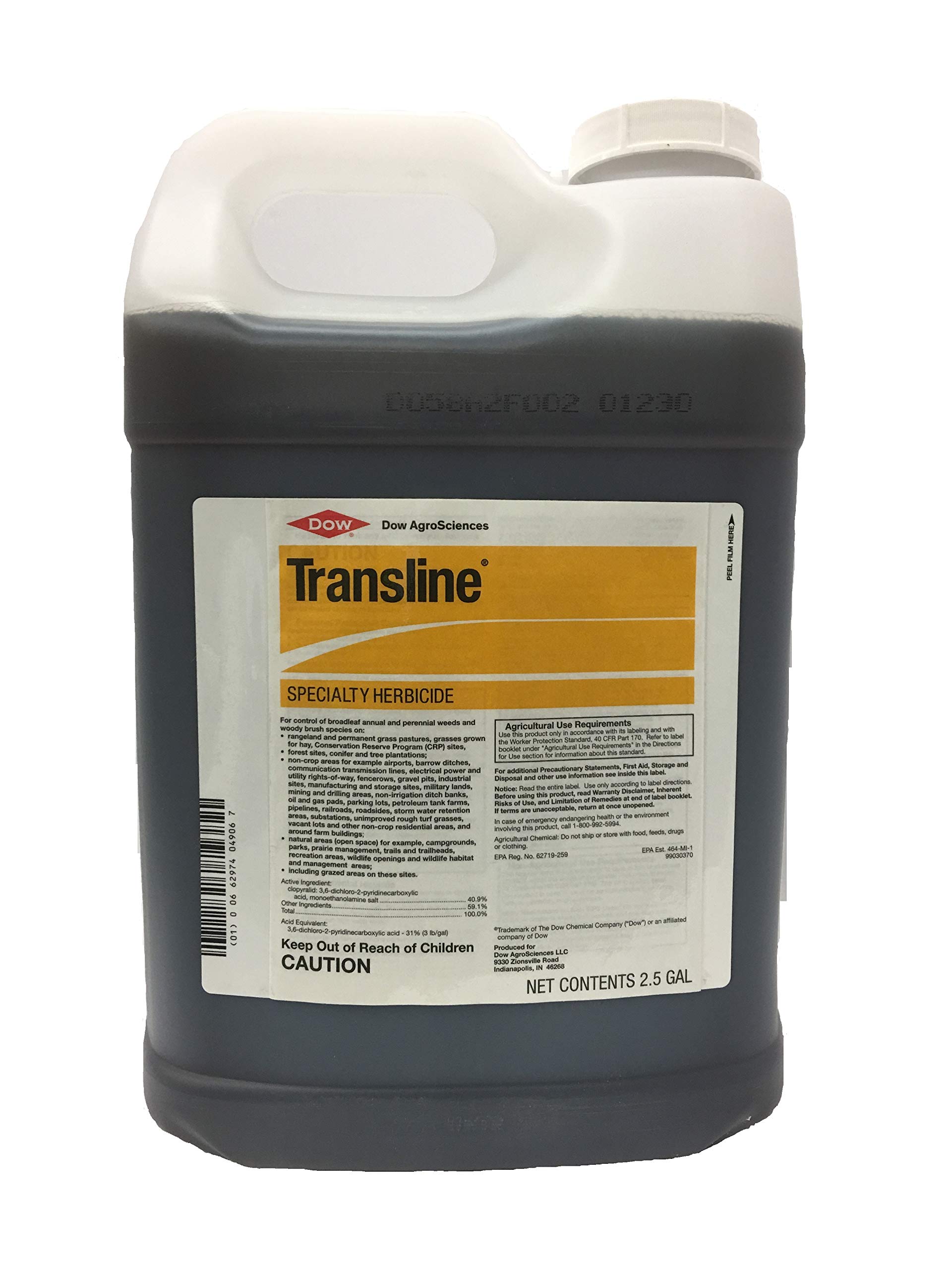 Transline Specialty Herbicide, 2.5 gal
