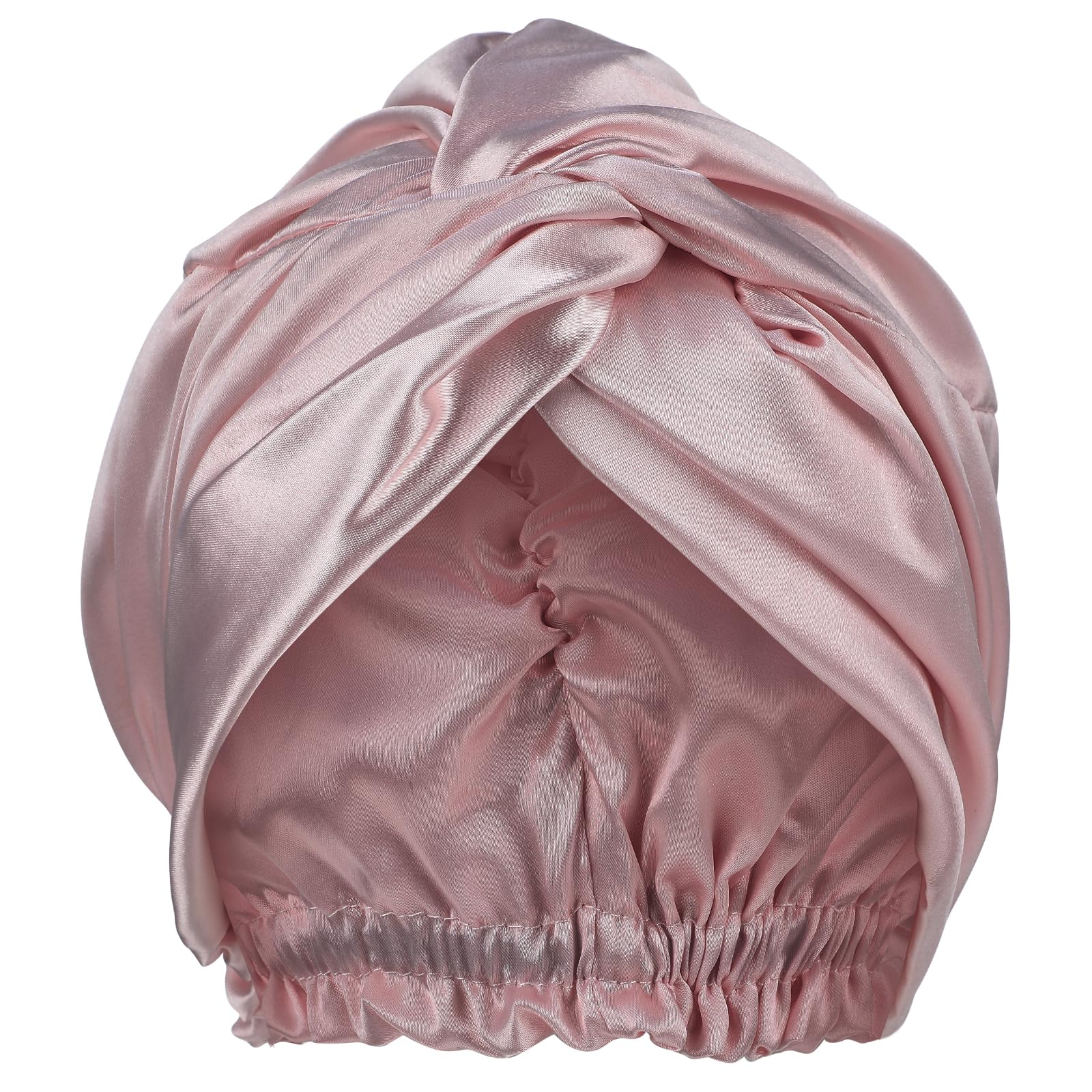 Amazon.com : Silk Bonnet for Sleeping Women Satin Hair Bonnet Apricot ...