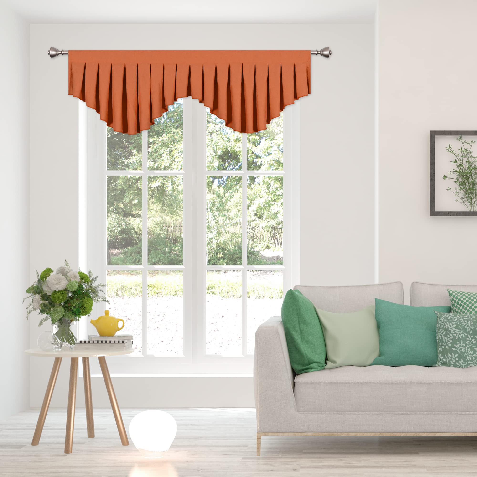 Amazon.com: OYRING Blackout Curtain Valances Auburn valances for ...