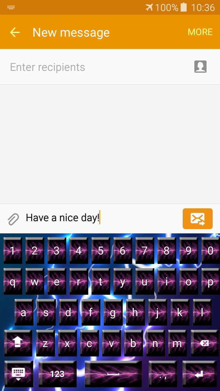 Lighting Storm Keyboards - App on Amazon Appstore