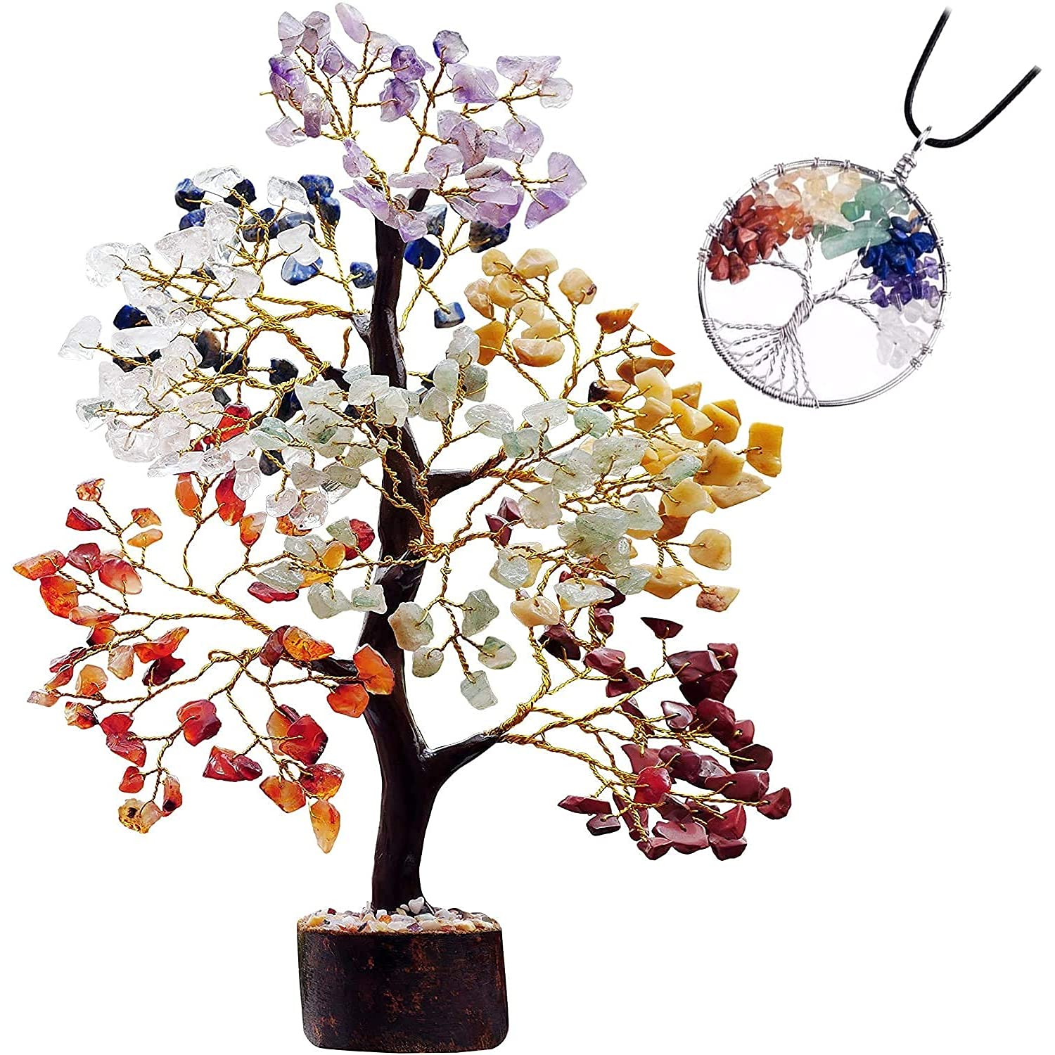 Buy Chakra Tree, Stones and Crystals, Crystal Tree, Home Decor ...