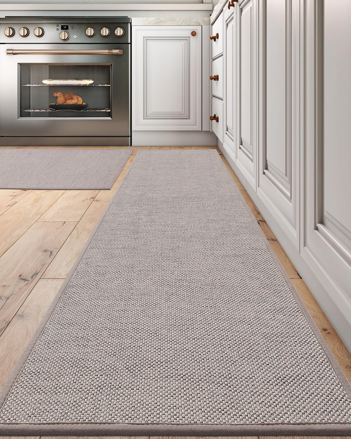 DEXI Kitchen Rugs and Mats Non Slip Washable, Absorbent Thin Kitchen ...