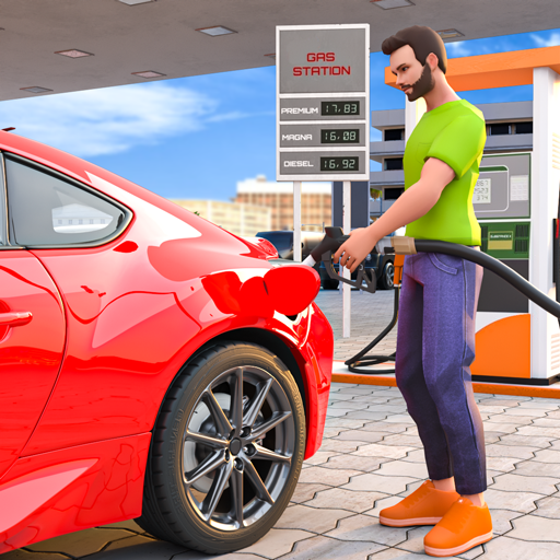 Real Car Gas Station Racing Highway Games: Extreme Station Car Driving ...