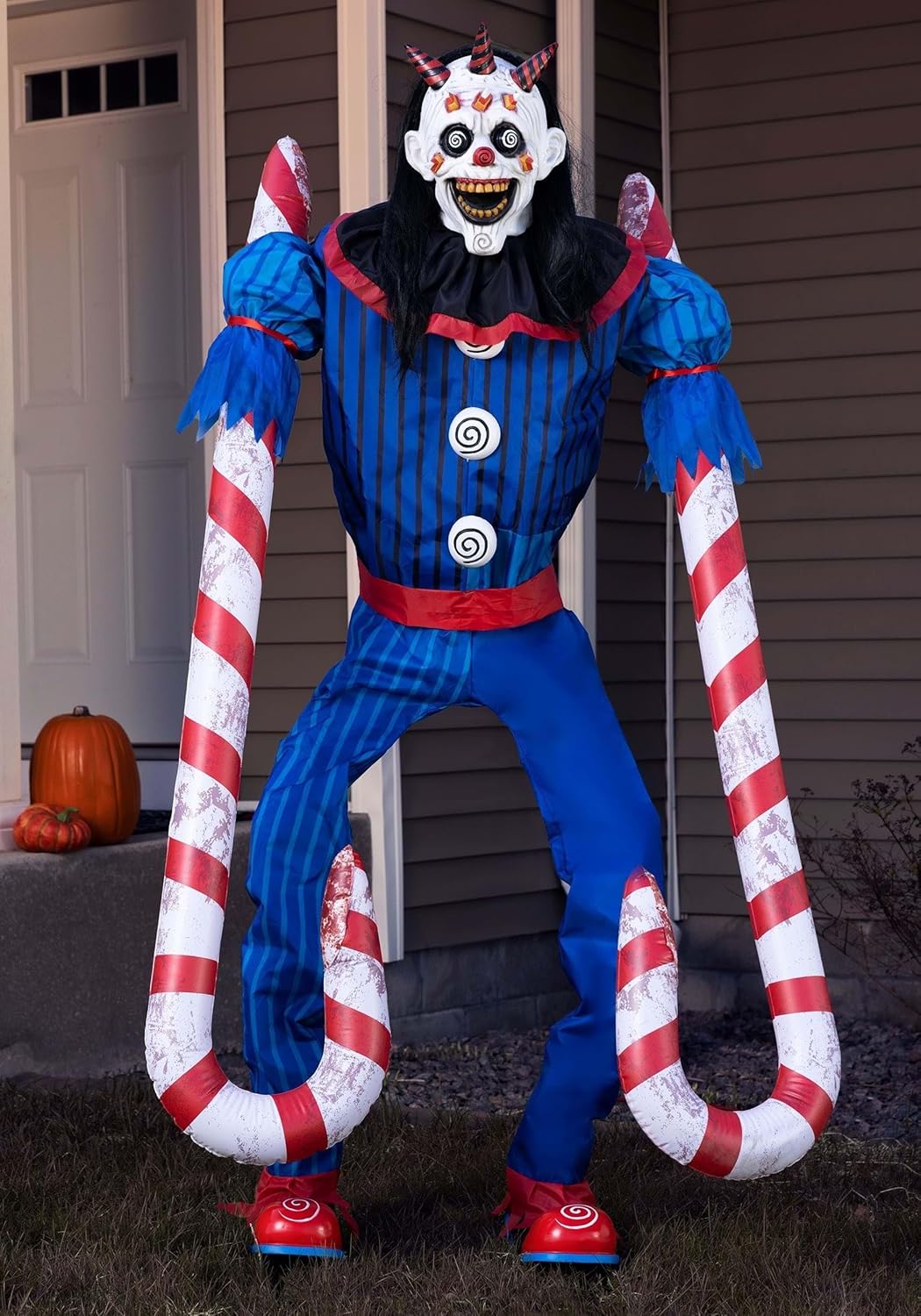 Amazon.com: Fun Costumes Brick Thunder Candy Cain Horror Animatronic ...