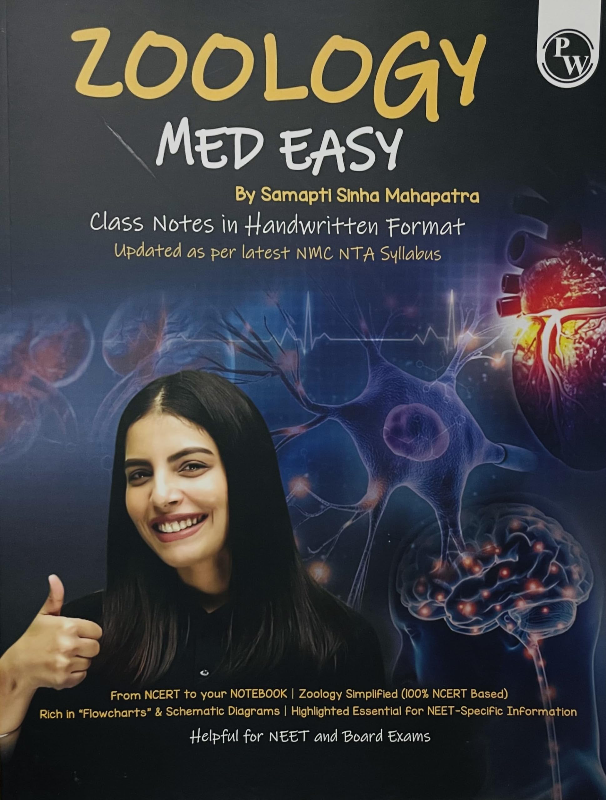 Buy PW Zoology Med Easy | Neet, Biology | Updated as per Latest NMC NTA ...