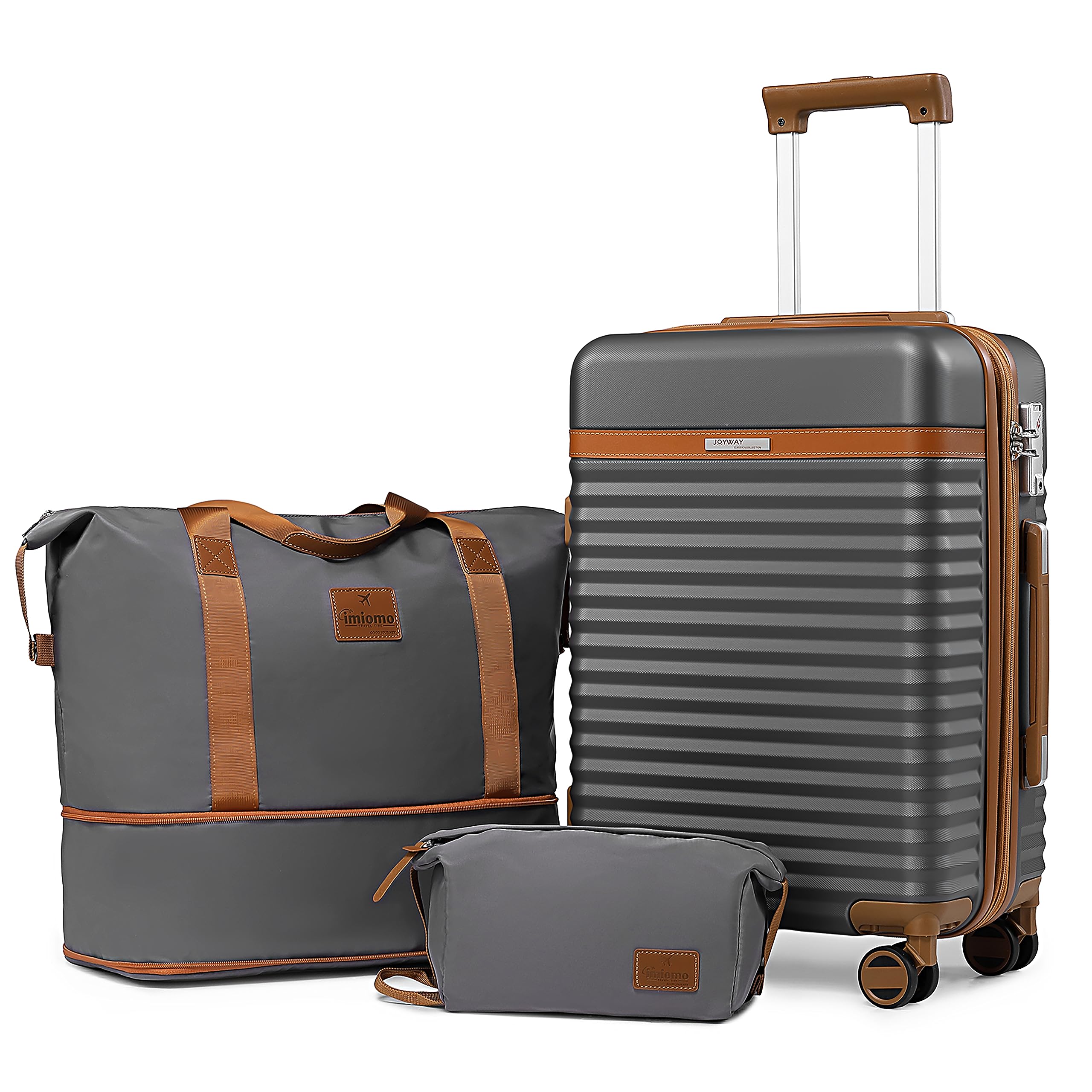 Snapklik.com : Joyway Luggage 20 Inch Carry On Luggage Sets, Expandable ...
