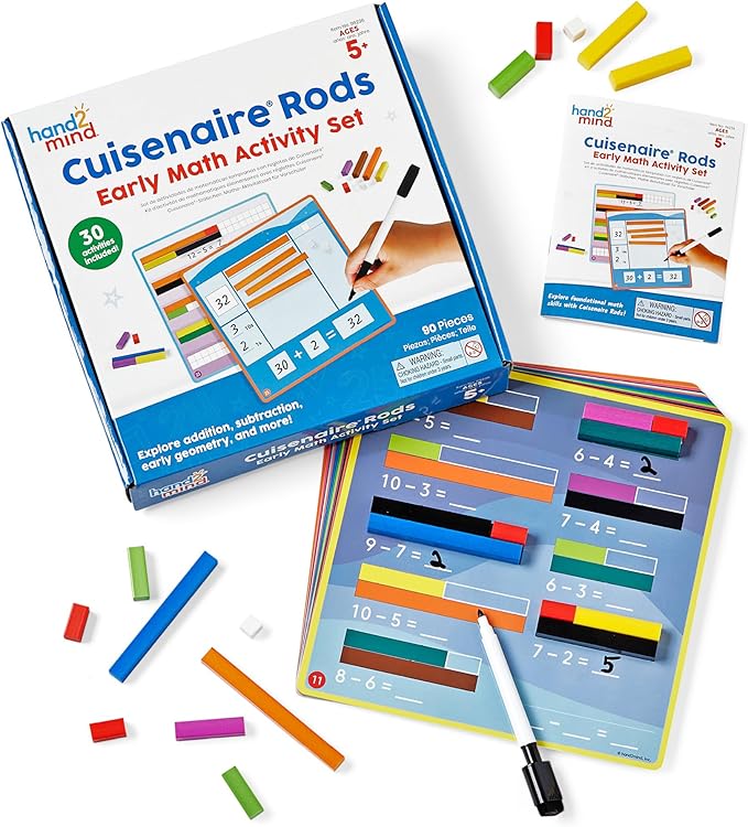 Amazon.com: hand2mind Cuisenaire Rods: Early Math Activity Set ...