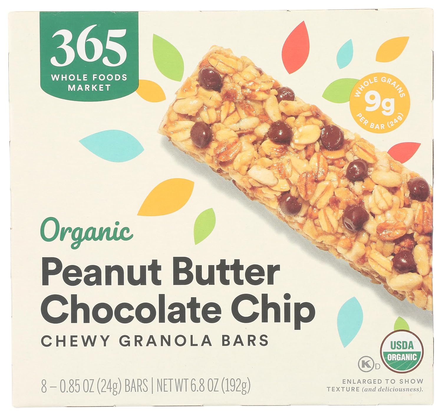 Amazon.com: 365 by Whole Foods Market, Organic Chocolate Chip Peanut ...
