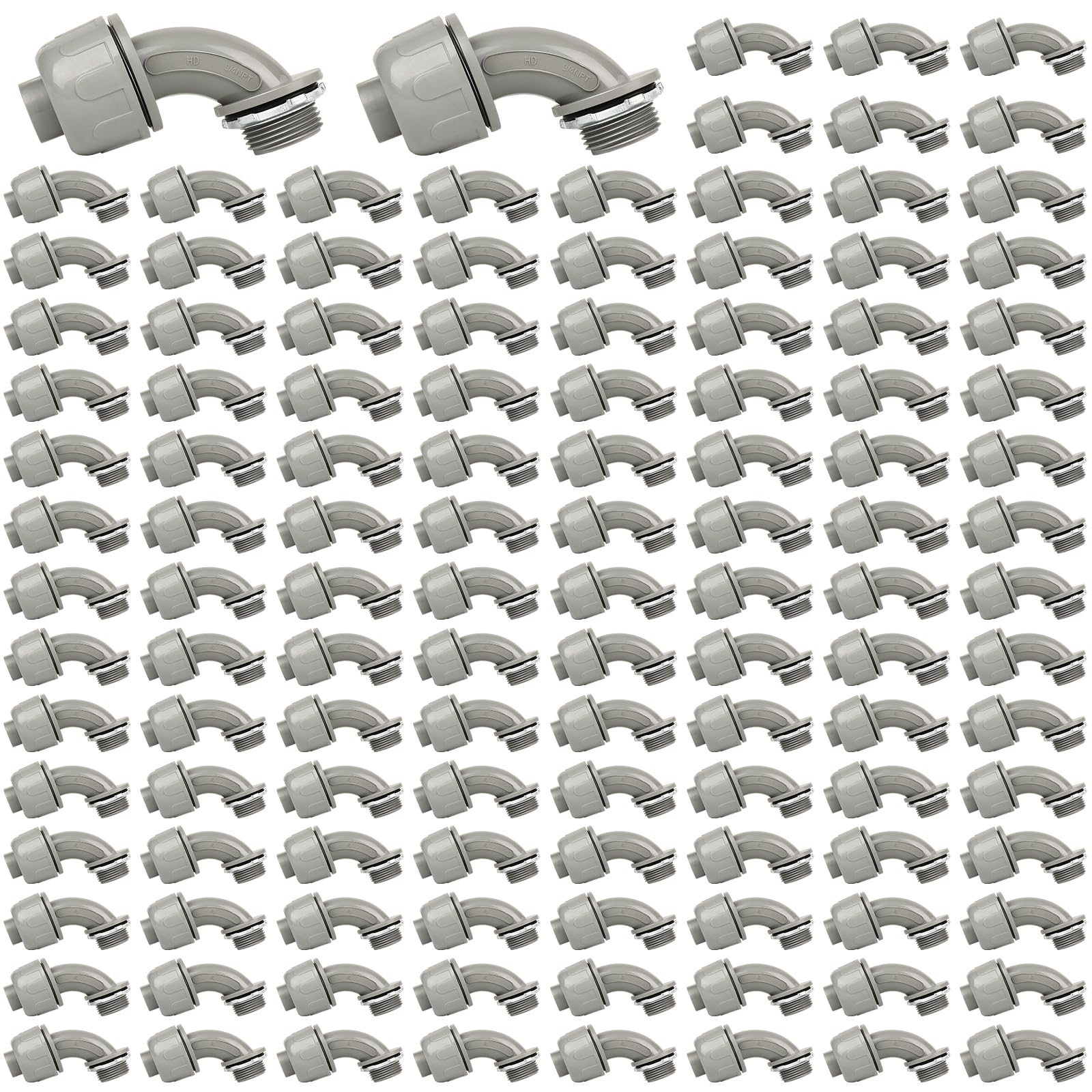 Snapklik.com : HDHAODA Conduit Connectors, 3/4 Inch Liquid Tight ...