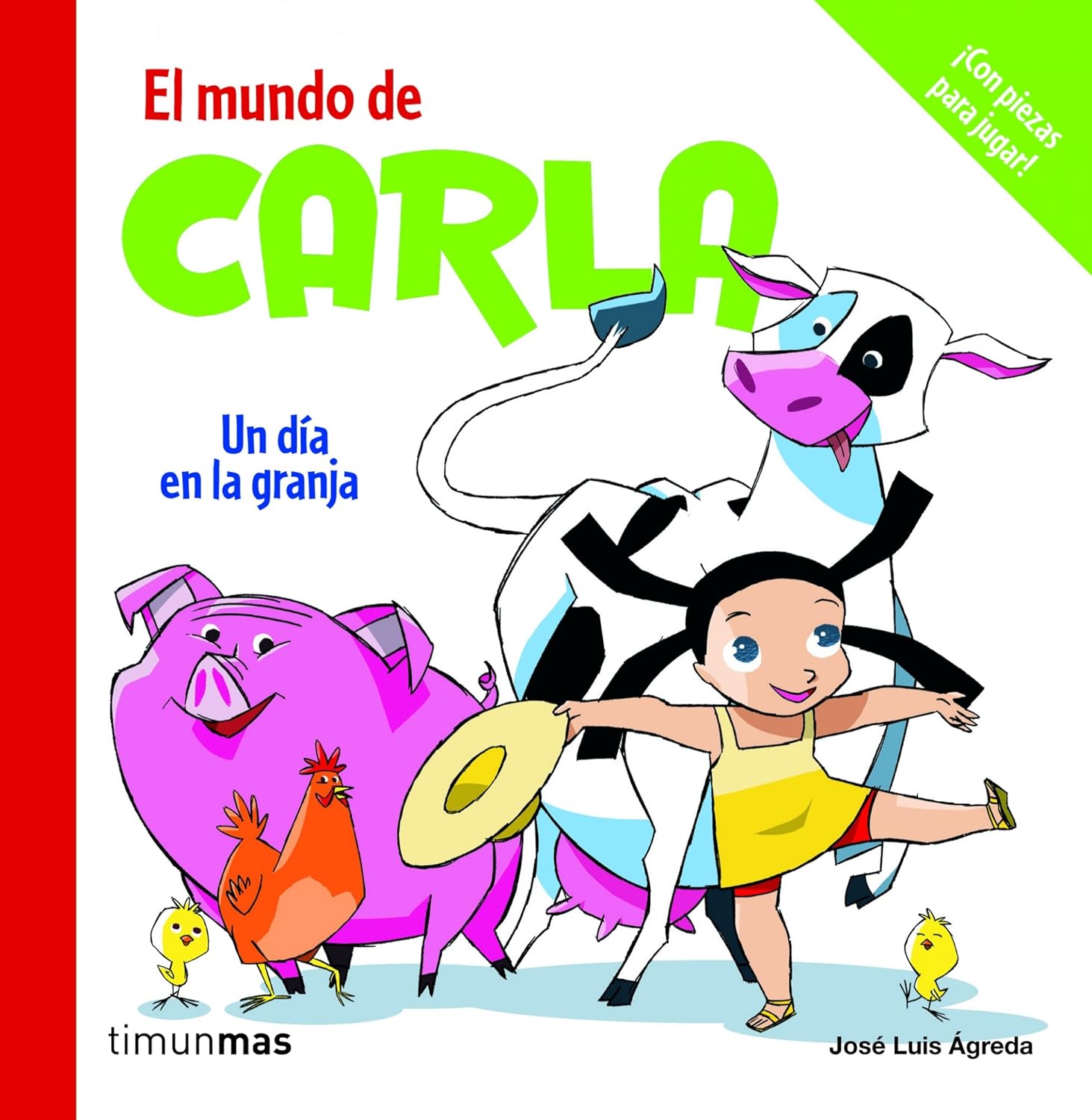 Un día en la granja: ¡Con piezas para jugar!: 1 (Carla) : Ágreda, José ...