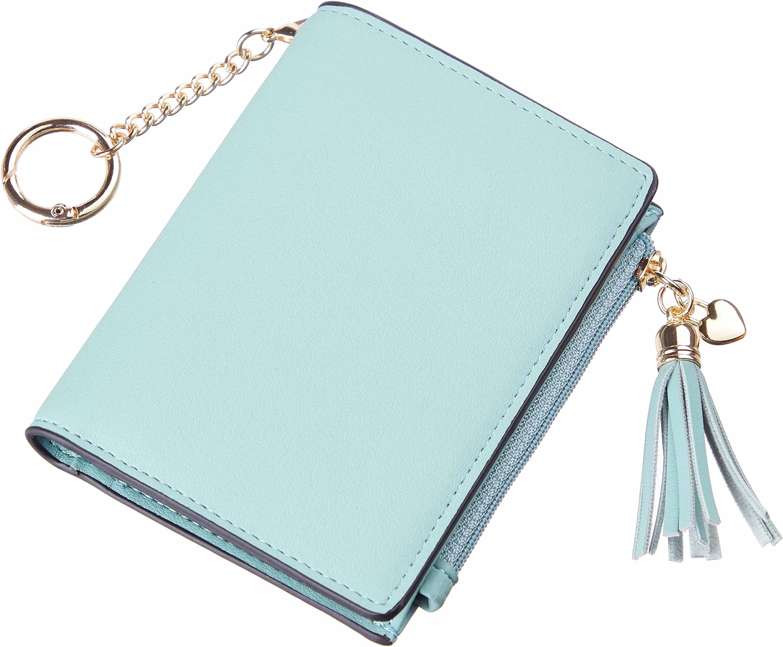 Amazon.com: MINI GIRL Small Cute Wallets For Women teen girls with Rfid ...