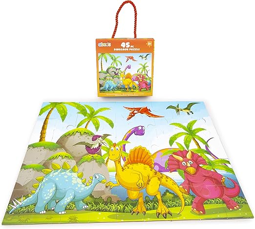 Abeec Dinosaur Puzzle 45pc Jigsaw Puzzles For Kids Dinosaur Party Bags Fillers Kids abeec-dinosaur-puzzle-45pc-jigsaw-puzzles-for-kids-dinosaur-party-bags-fillers-kids