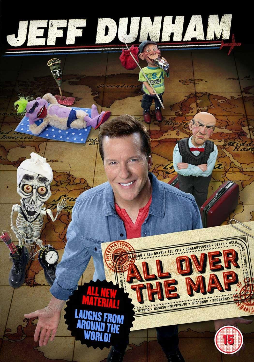 JEFF DUNHAM - All Over the Map [DVD]: Amazon.co.uk: Jeff Dunham, Jeff ...