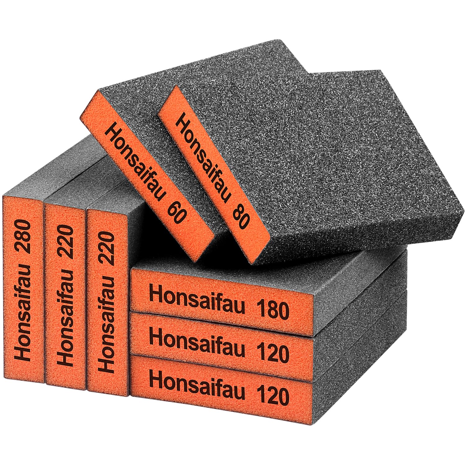 Amazon.com: Sanding Block Sandpaper Sponge for Drywall: 8 Pack Wet Dry ...