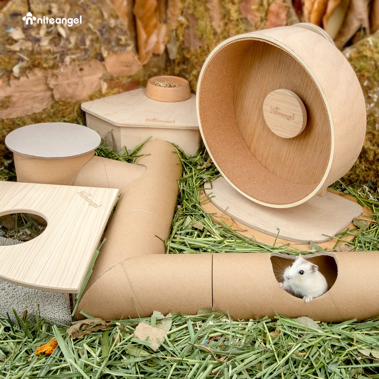 Snapklik.com : Niteangel Creative & Composable Hamster Tunnel - DIY ...