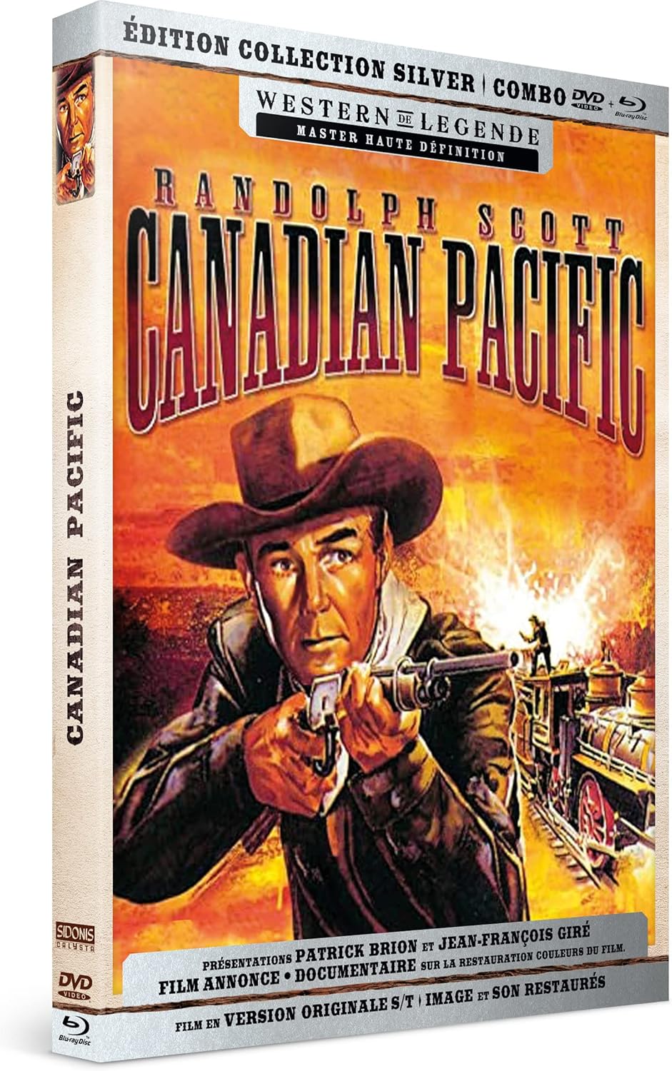Canadian Pacific [Édition Collection Silver Blu-Ray + DVD]: DVD et Blu ...