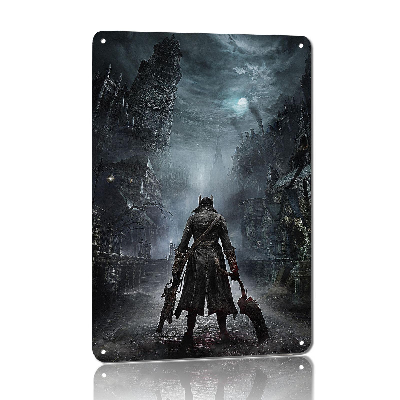 Amazon.com: Bloodborne Souls Games Room Decor Metal Sign Art Poster ...