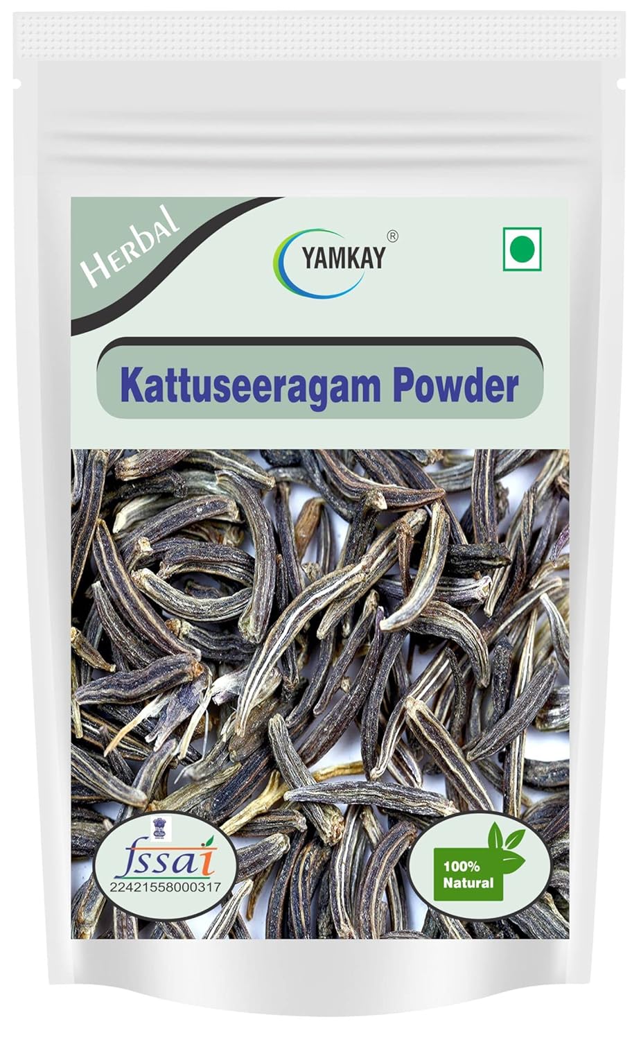 Yamkay Kattu Jeeragam Purple Fleabane Powder 100gm : Amazon.in: Health ...