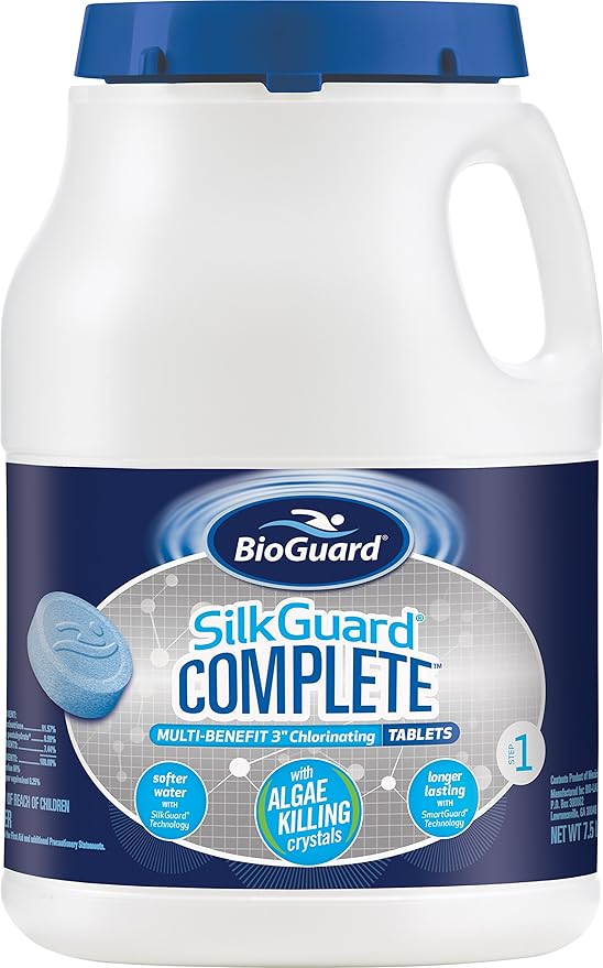 Amazon.com : BioGuard SilkGuard Complete 3" Chlorinating Tabs (7.5lb ...