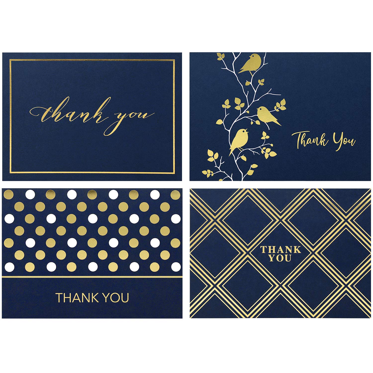 Buy Spark Ink 100 Thank You Cards With Envelopes, Thank You Notes ...