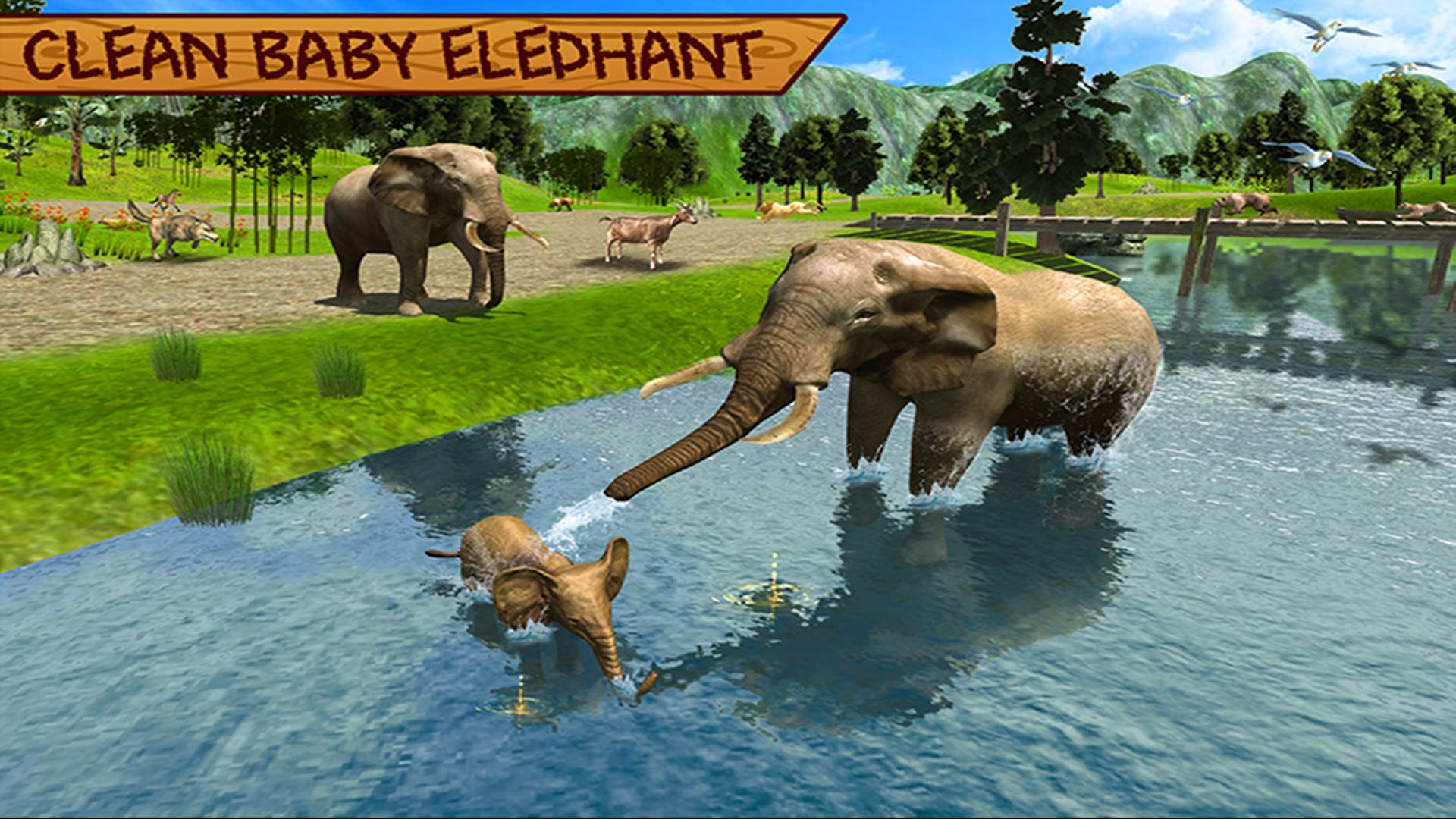 Wild Elephant Family Simulator - App on Amazon Appstore