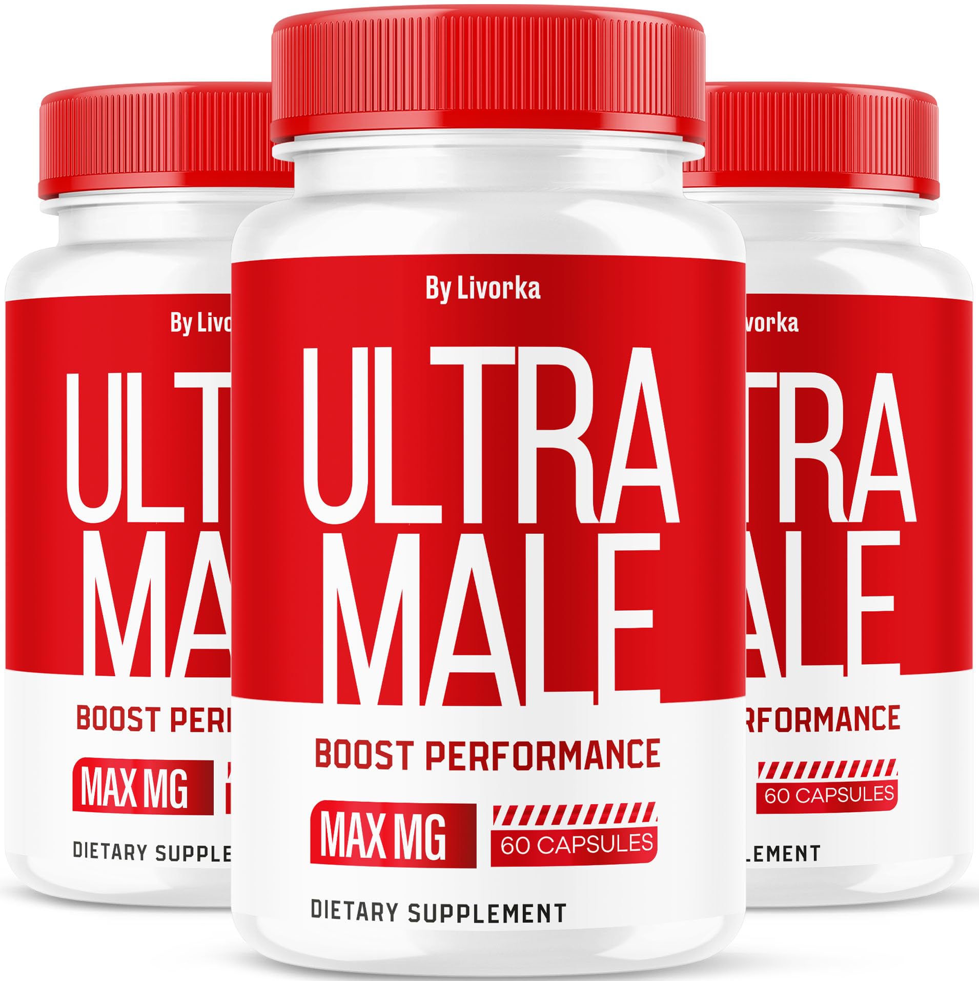 Amazon.com: (3 Pack) UltraMale Pills, UltraMale Capsules Advanced ...