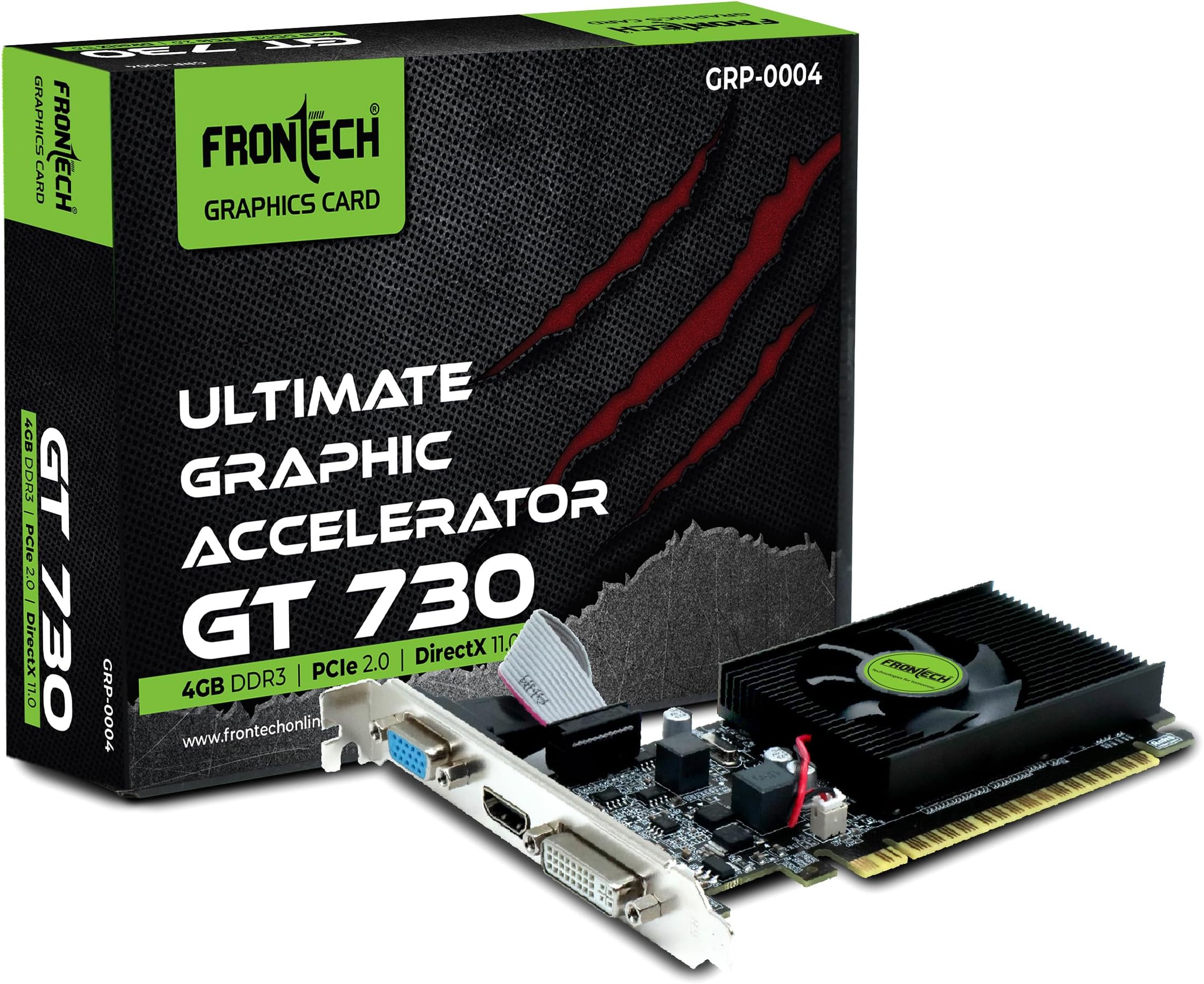Amazon.in: Buy FRONTECH GT 730 Graphics Card with 4 GB DDR3 64 Bits ...