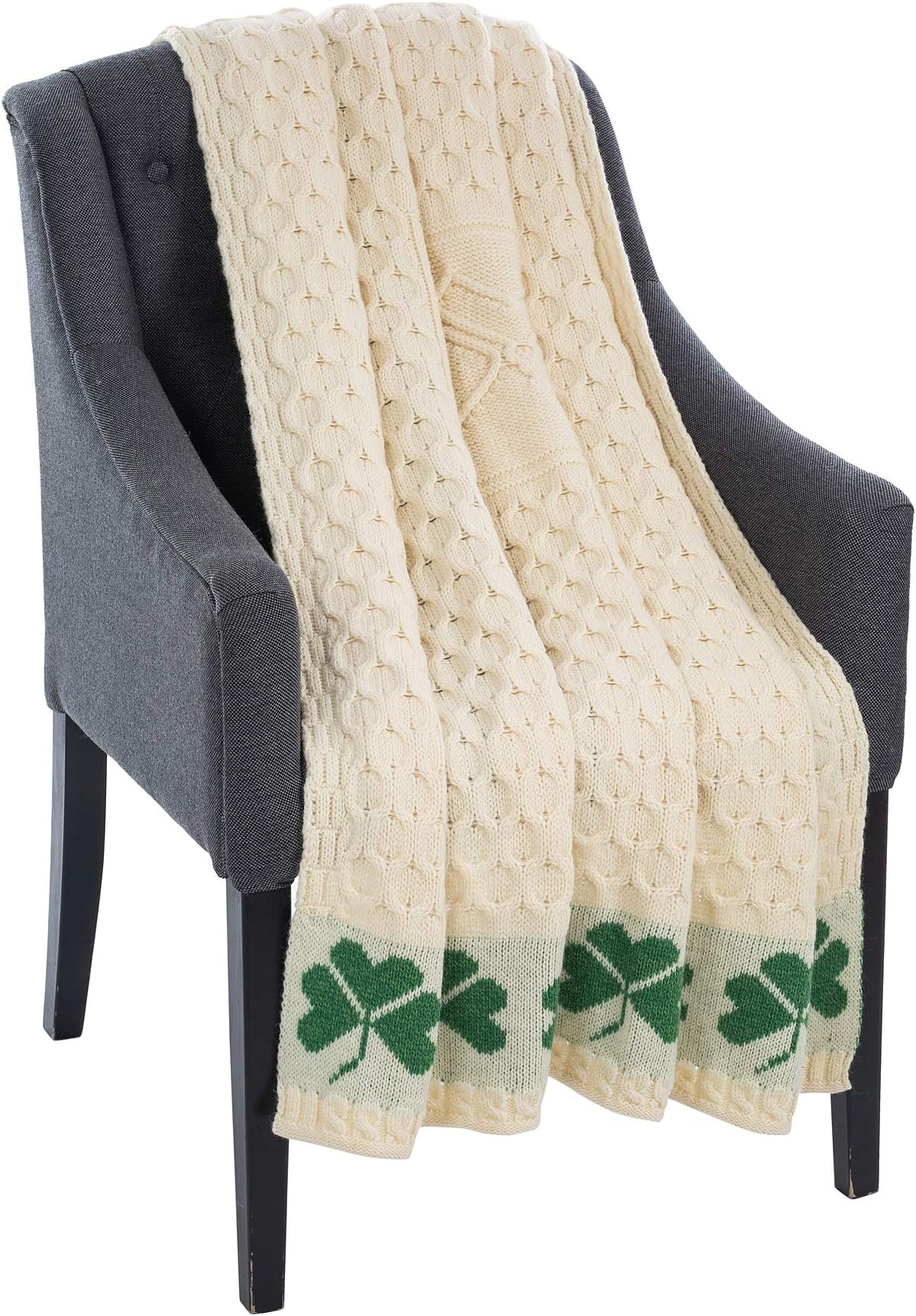 Amazon.com: SAOL 100% Merino Wool - Baby Blanket Kid's Bedding Throw ...