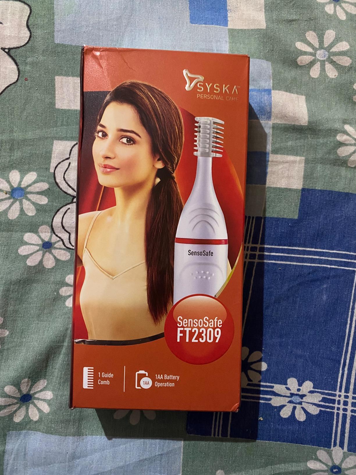Syska FT2309 Female Precision and Bikini Battery Operated Trimmer ...