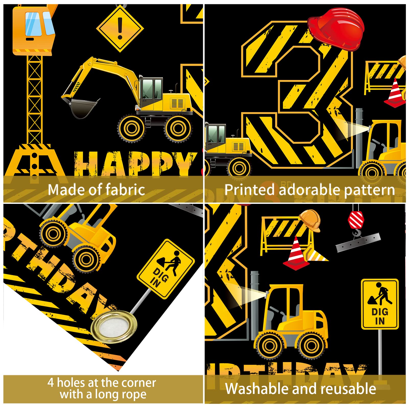 Construction Truck Birthday Party Supplies Hayden's Construction Truck