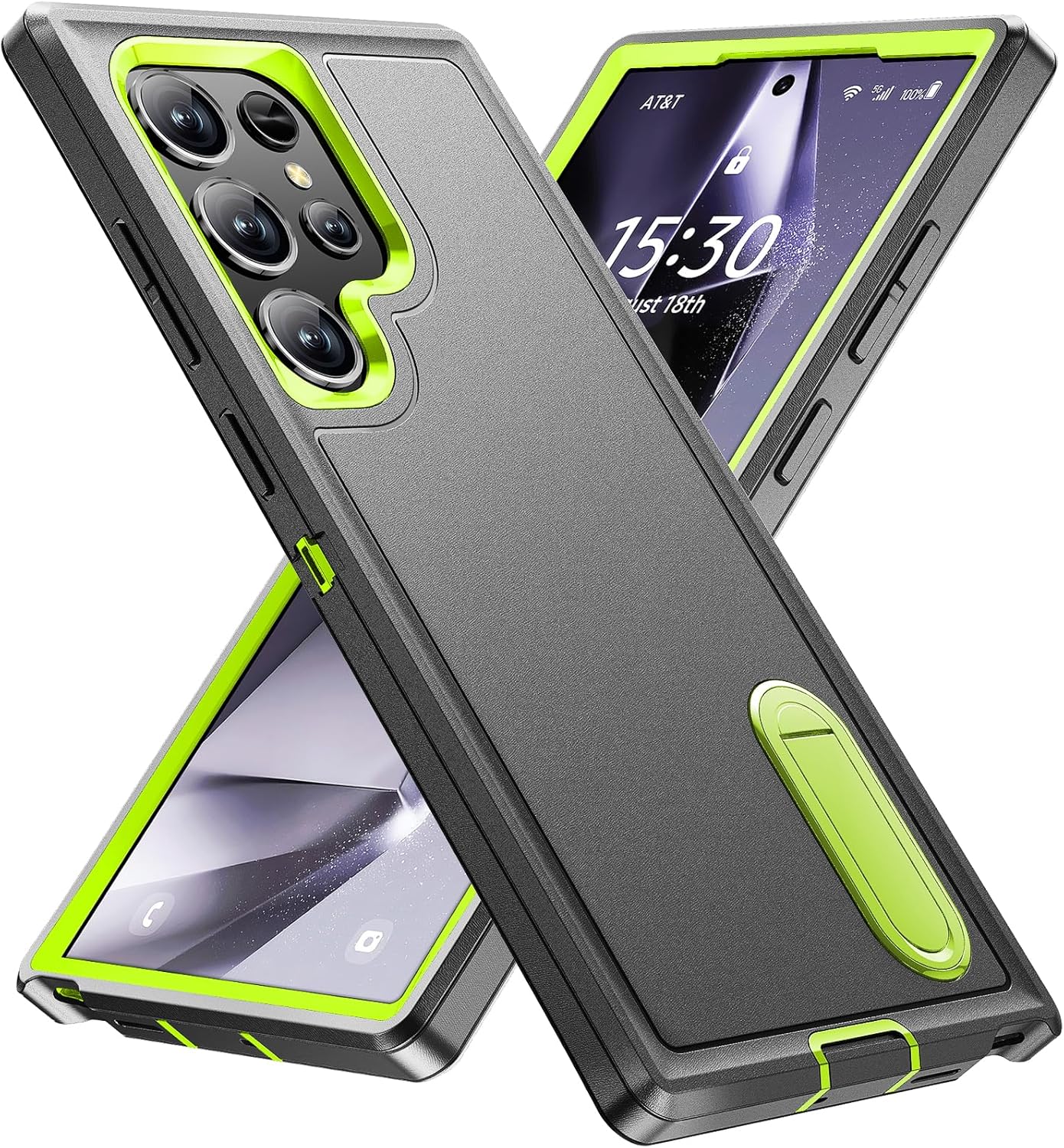 Amazon.com: BaHaHoues for Samsung Galaxy S24 Ultra Case with Built in ...