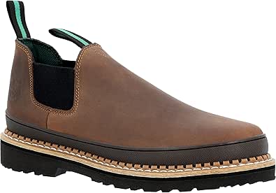 Amazon.com | Georgia Giant Romeo Slip-On Boots - GR262, Full-Grain ...