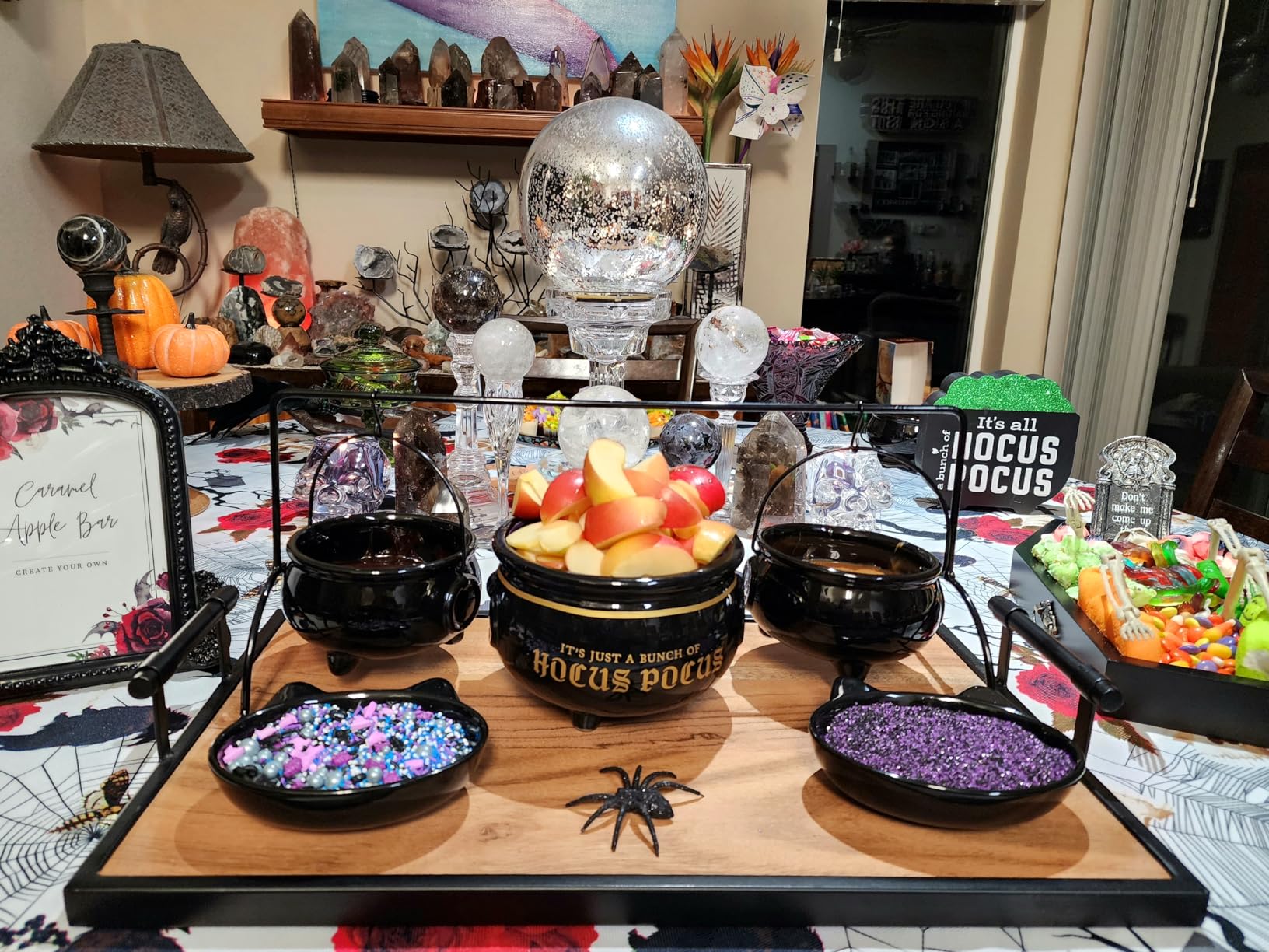 Amazon.com | Disney Candy Bowl Hocus Pocus Cauldron Gifts and Decor l ...