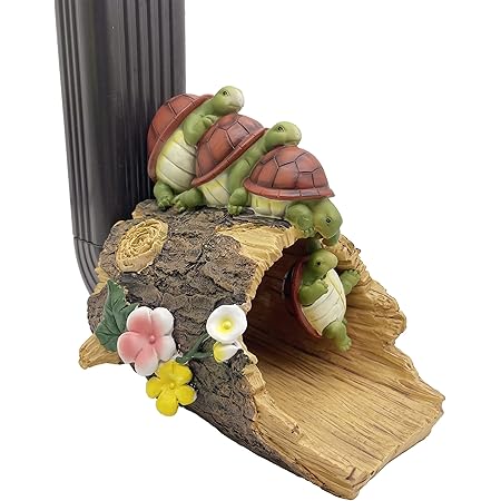 Amazon.com: Turtle Statues Gutter Downspout Extension Statues Garden ...