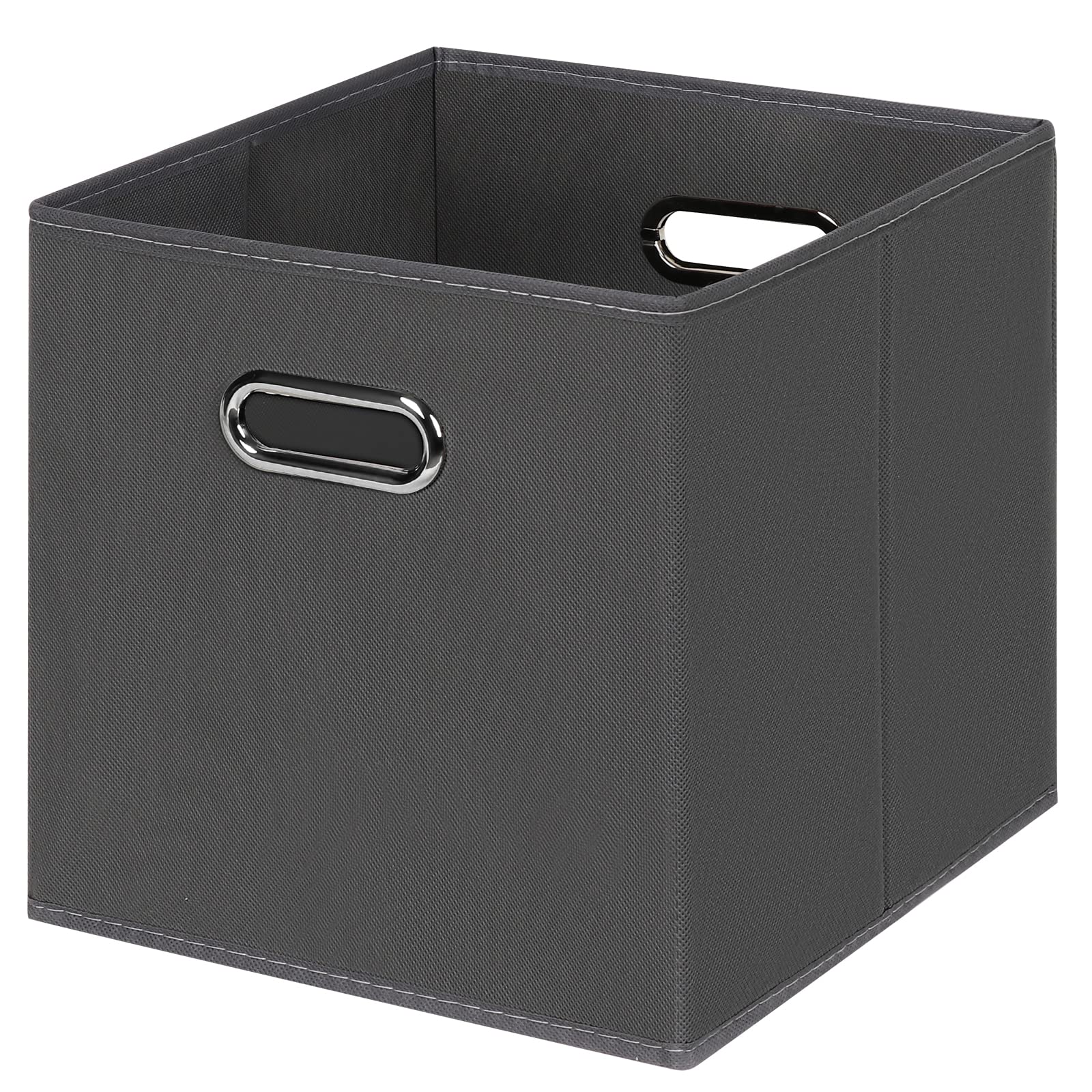 Amazon.com - HEAYEEG Black Foldable Storage Cubes Bins, Fabric Storage ...