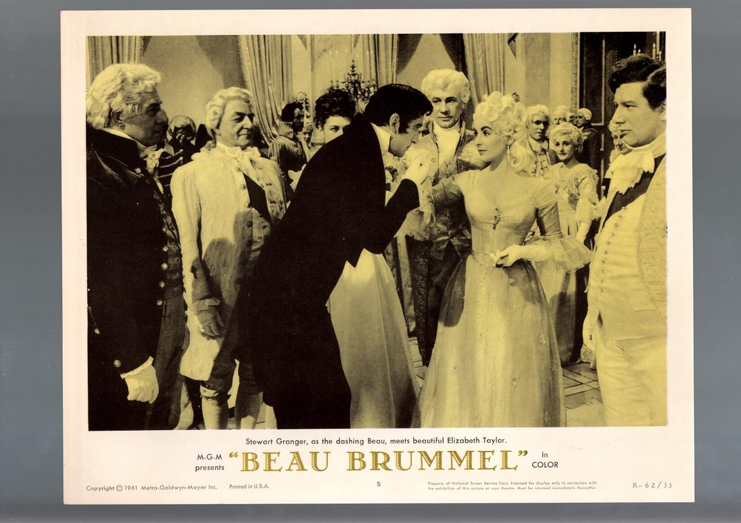 Amazon.com: MOVIE POSTER: BEAU BRUMMEL-1962-STEWART GRANGER-ELIZABETH ...