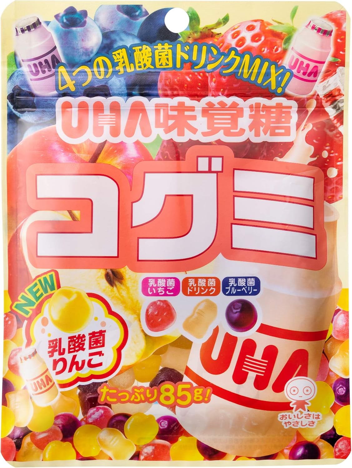 Amazon | 味覚糖 コグミ 乳酸菌ドリンクMix 85g ×10袋 | UHA味覚糖 | グミ 通販