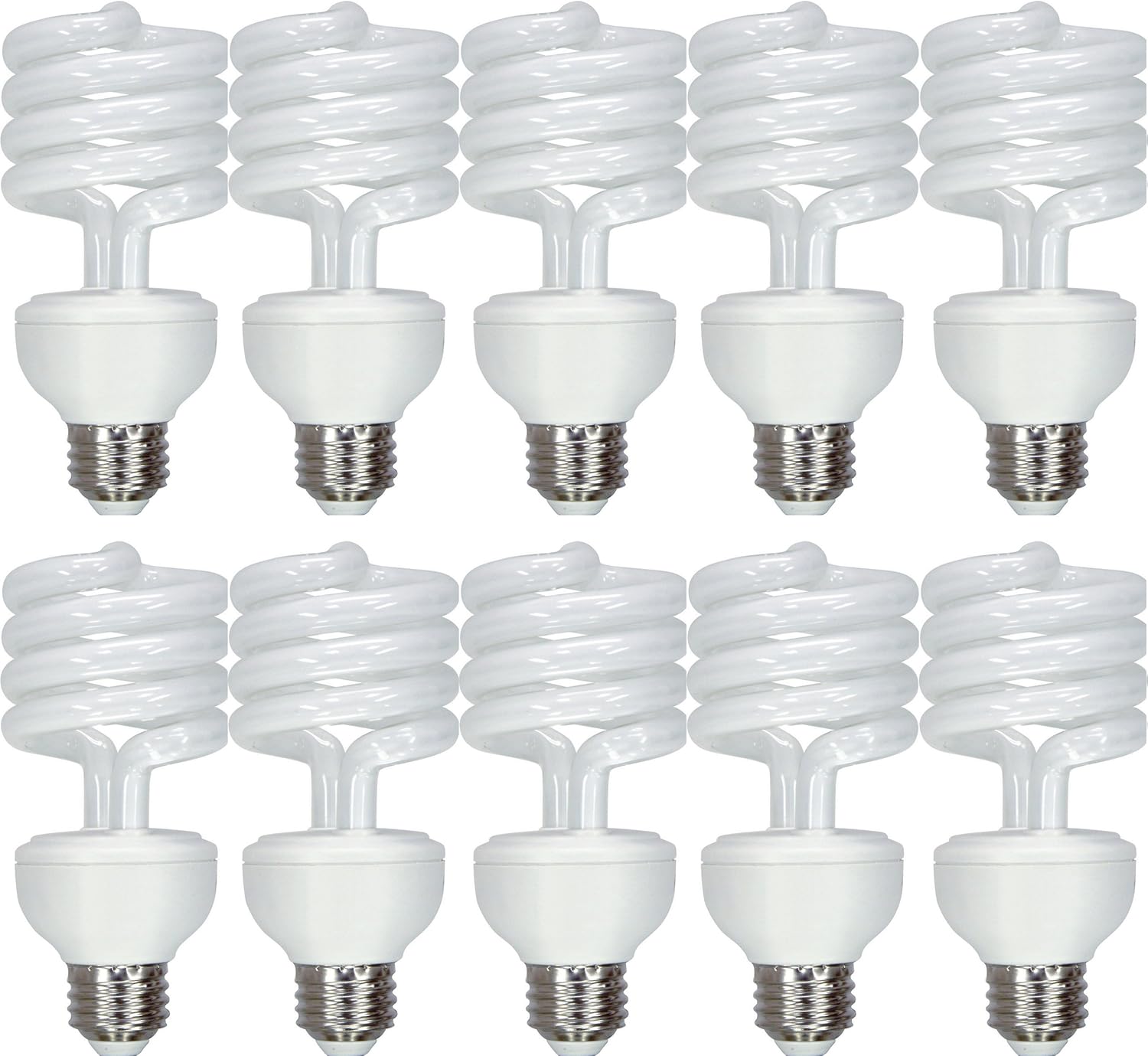 General Electric 97134 Energy Smart Spiral CFL 26-Watt, 1750-Lumen T3 ...