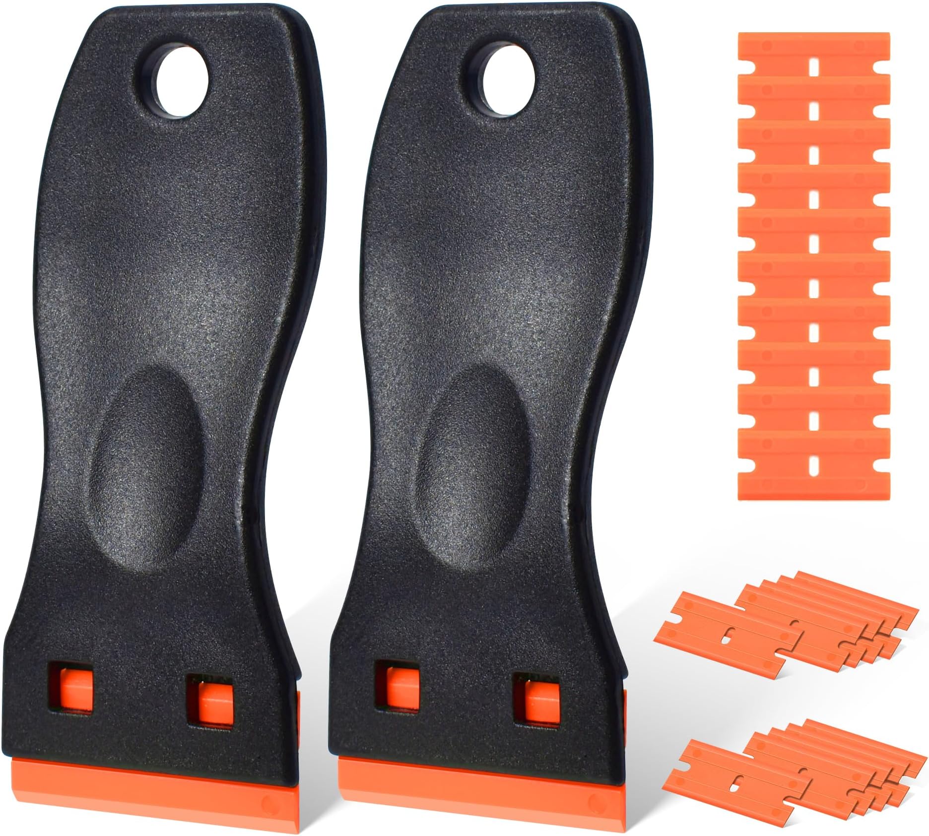 Flintronic Schaber, Mini Kunststoff Schaber mit 20 Kunststoff Klingen ...