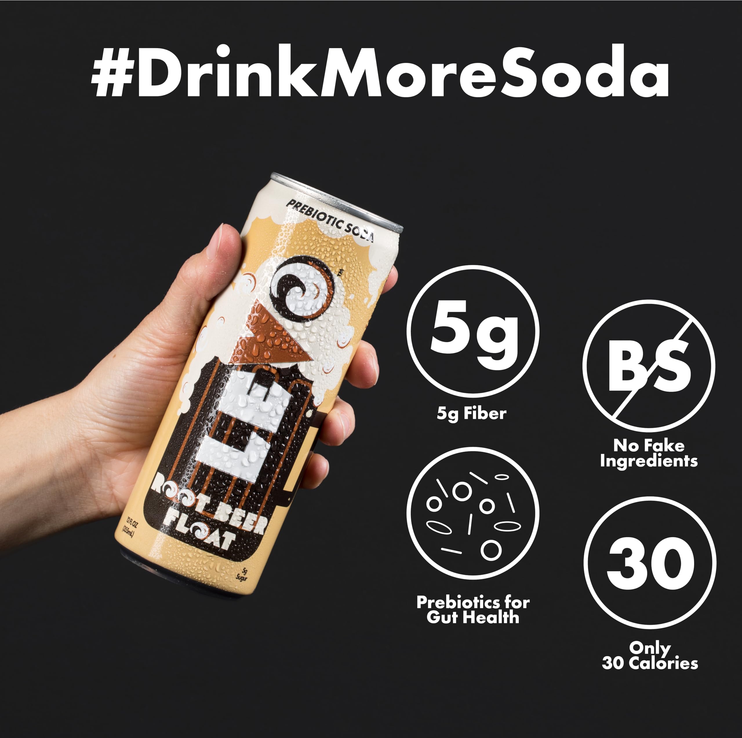 Snapklik.com : LEVO Soda Pop, Root Beer Float Caffeine Free Sparkling ...