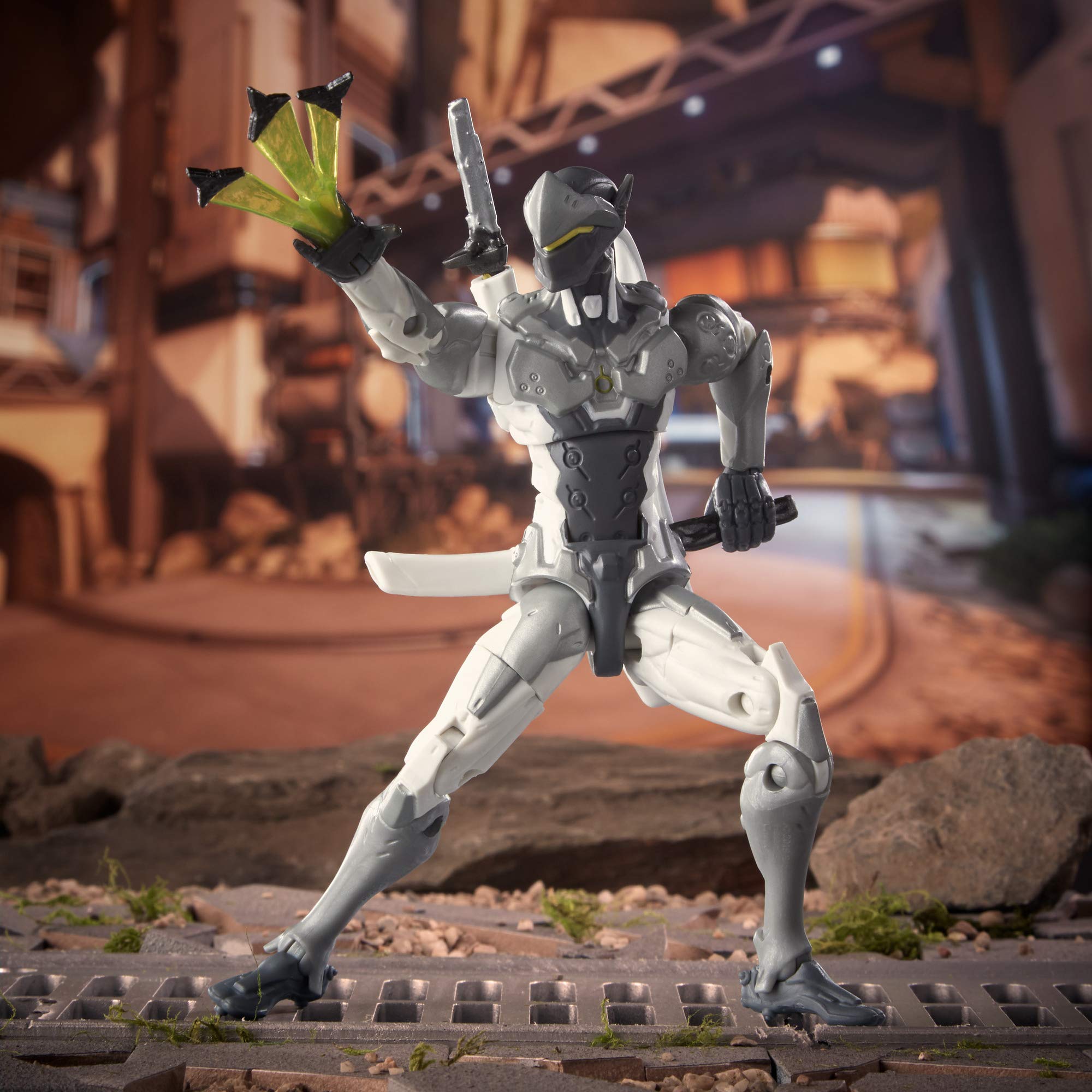 Hasbro Overwatch Ultimates Series Genji (Chrome) Skin 6"-Scale ...
