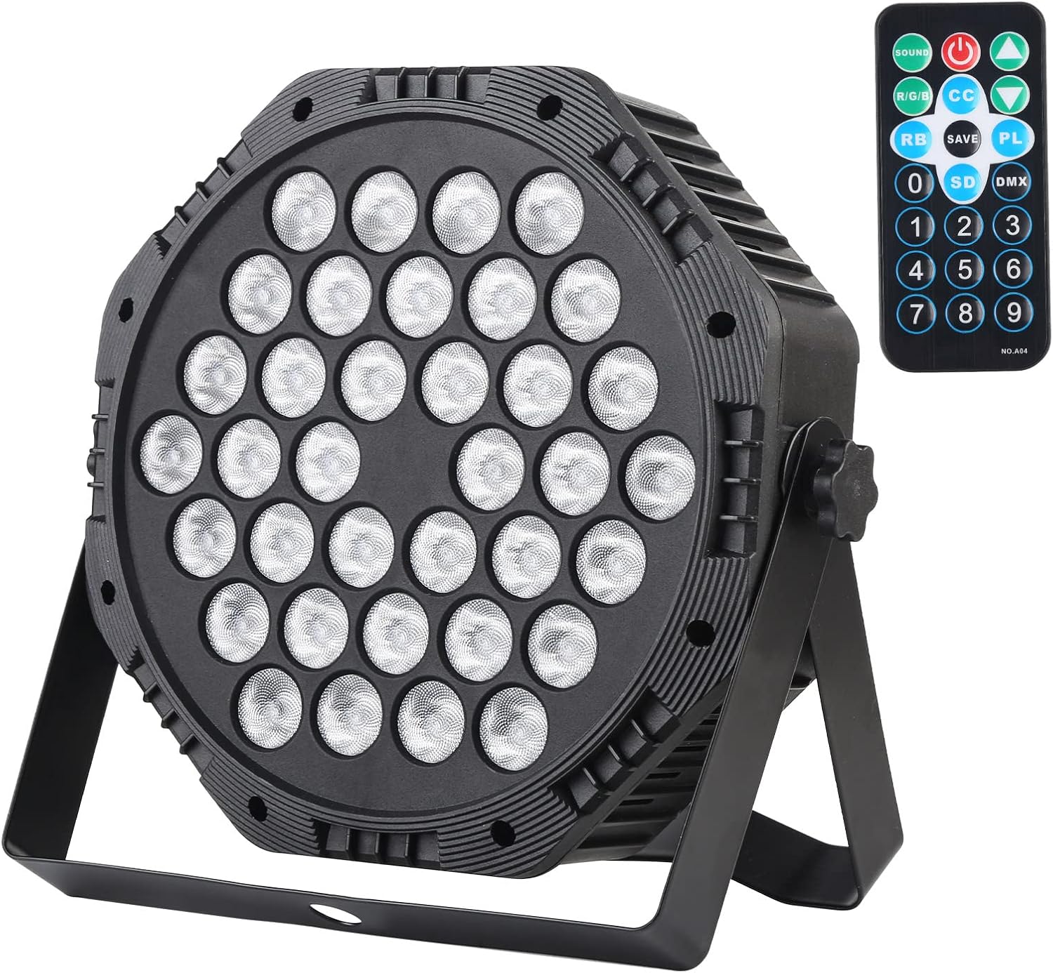 Amazon.com: Led Par Light, 36 LED RGB 3 in 1 Full Color Led Par Can ...