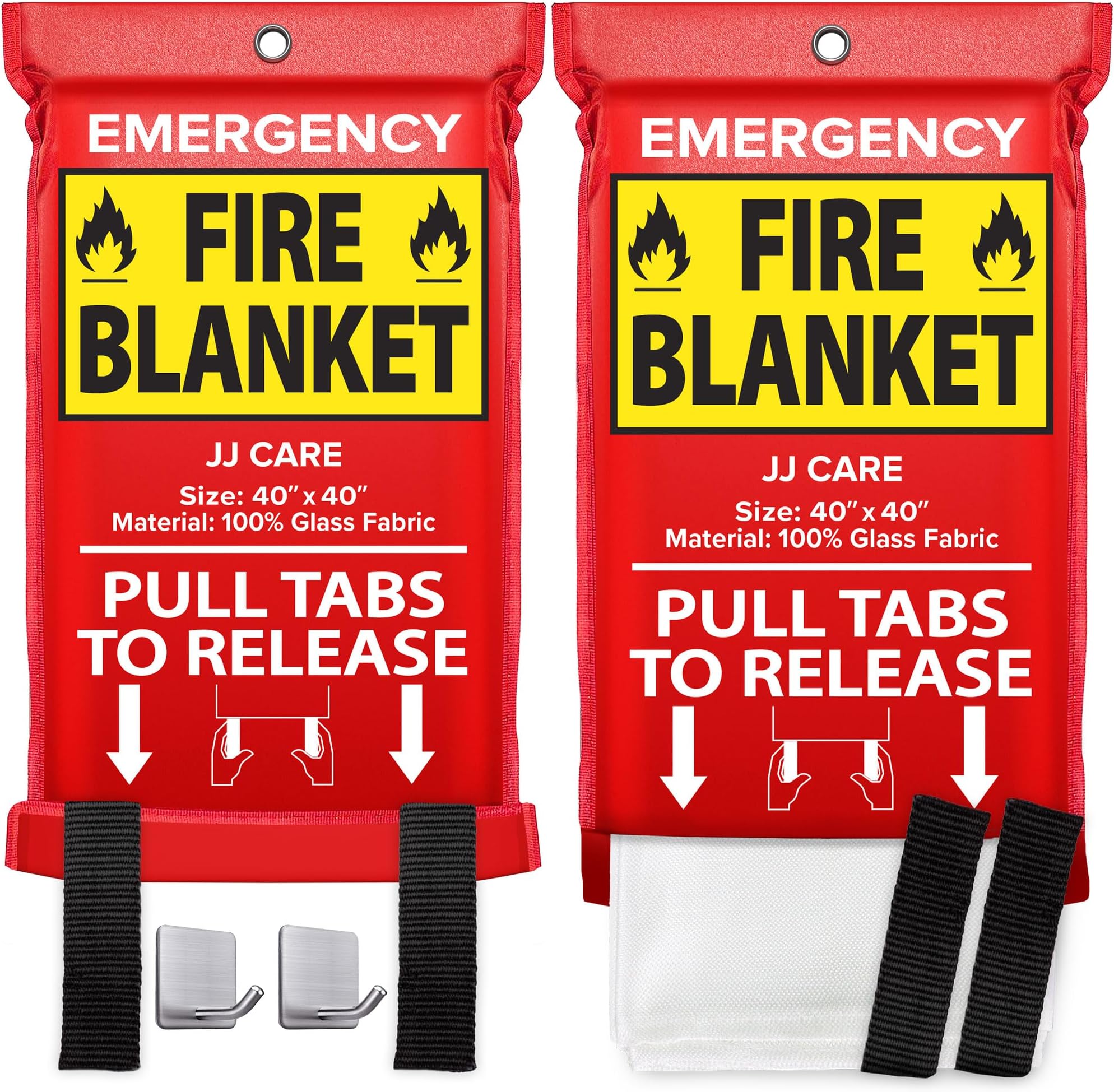 Amazon.com: VPRIME SAFETYFY Emergency Fire Blanket - Fire Blankets ...