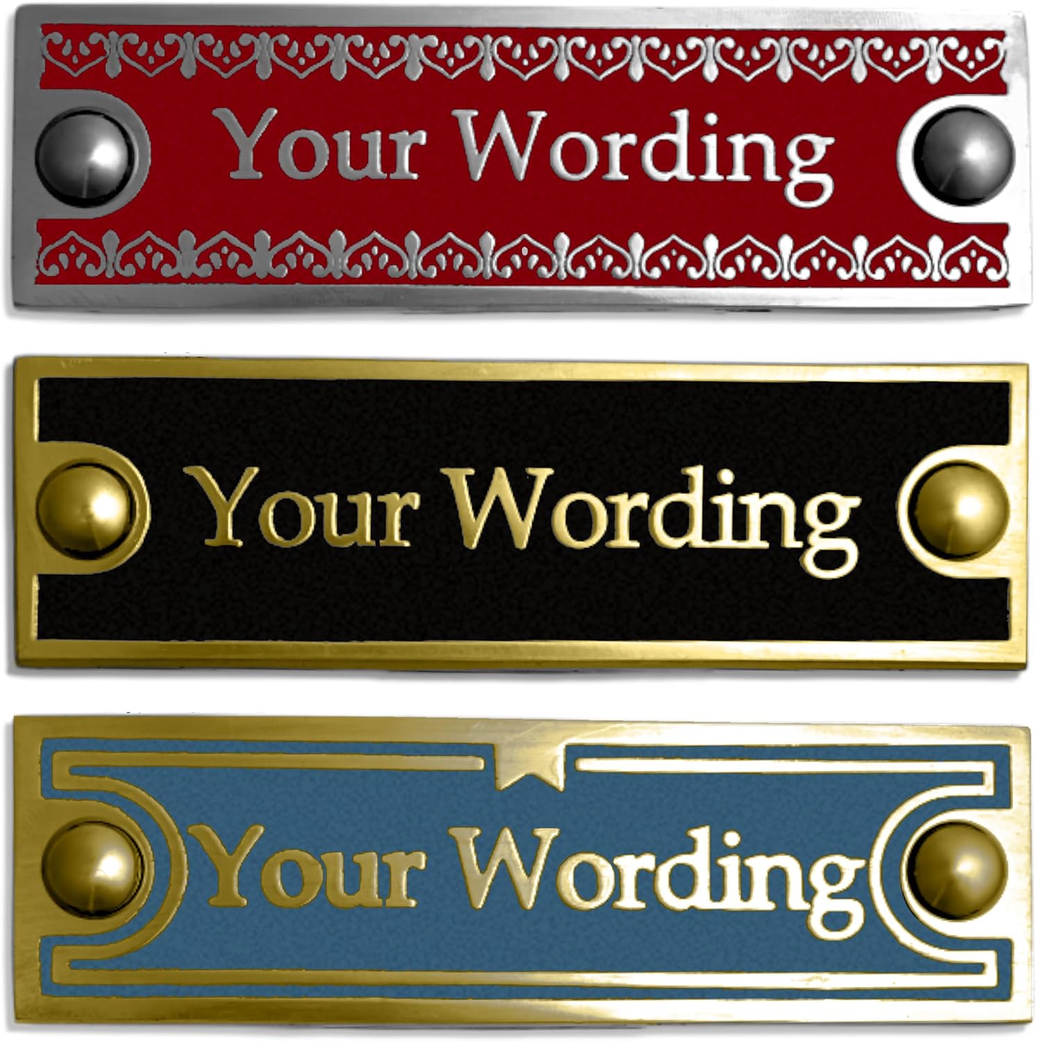Amazon.com: The Metal Foundry Personalized Solid Brass Plaque Sign ...