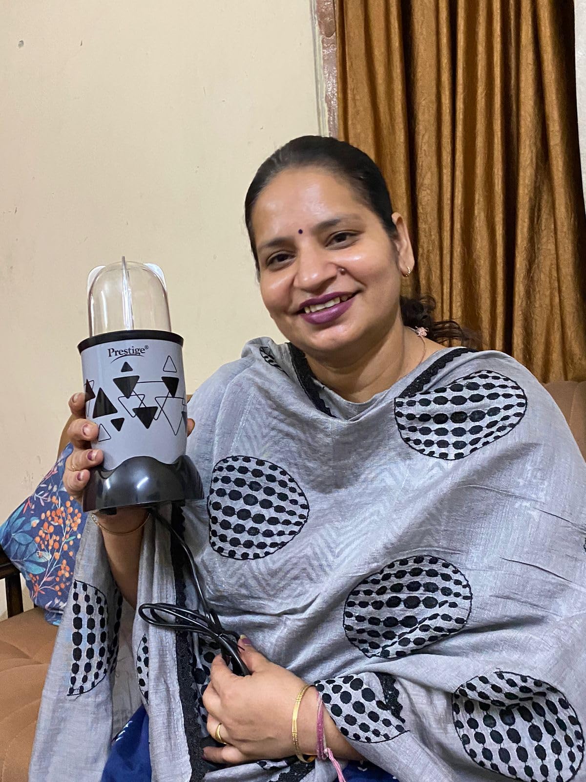 Buy Prestige Iris Nutri-Mix 350W Mixer Grinder with 2 Multipurpose Jars ...