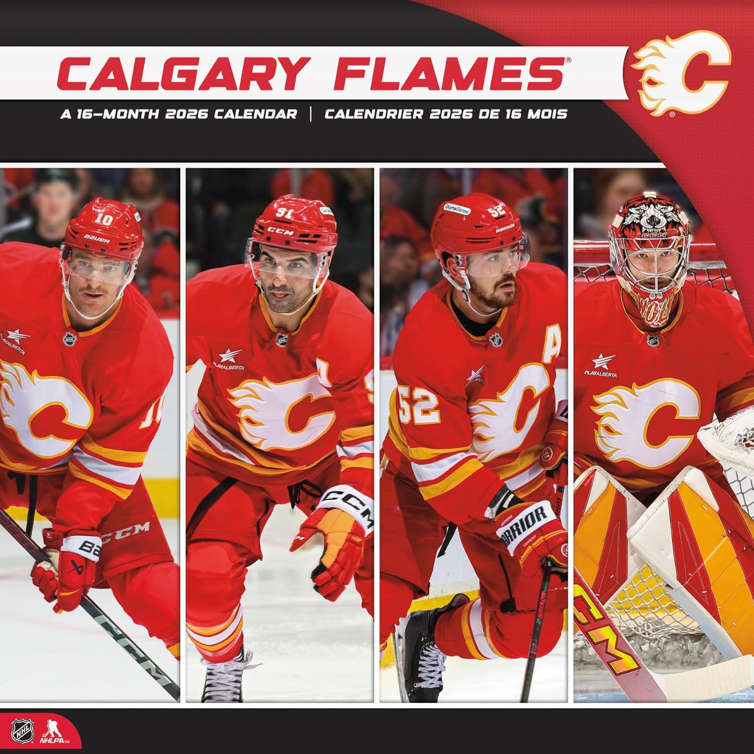 2026 Calgary Flames (Bilingual French) Wall Calendar : Trends ...