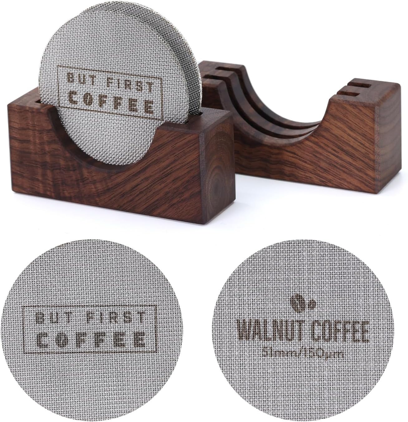 Amazon.com: Giantree 2 Pcs 51mm Espresso Puck Screen, Reusable Espresso ...