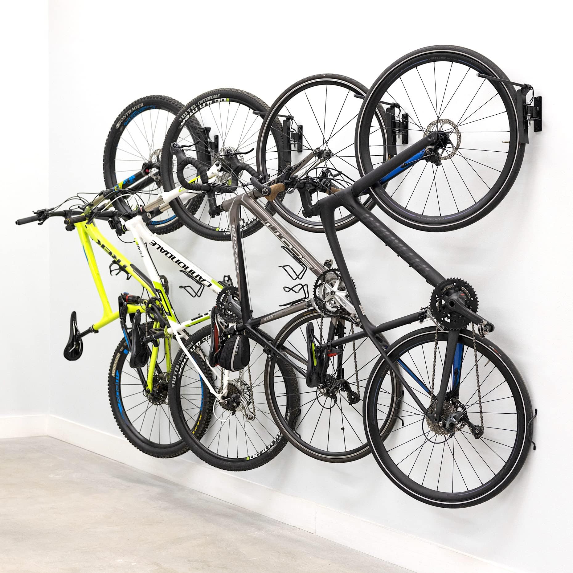 Amazon.com: TORACK Wall Mount Swivel Bike Rack with Locking Mechanism, Bike Hangers for Garage ...